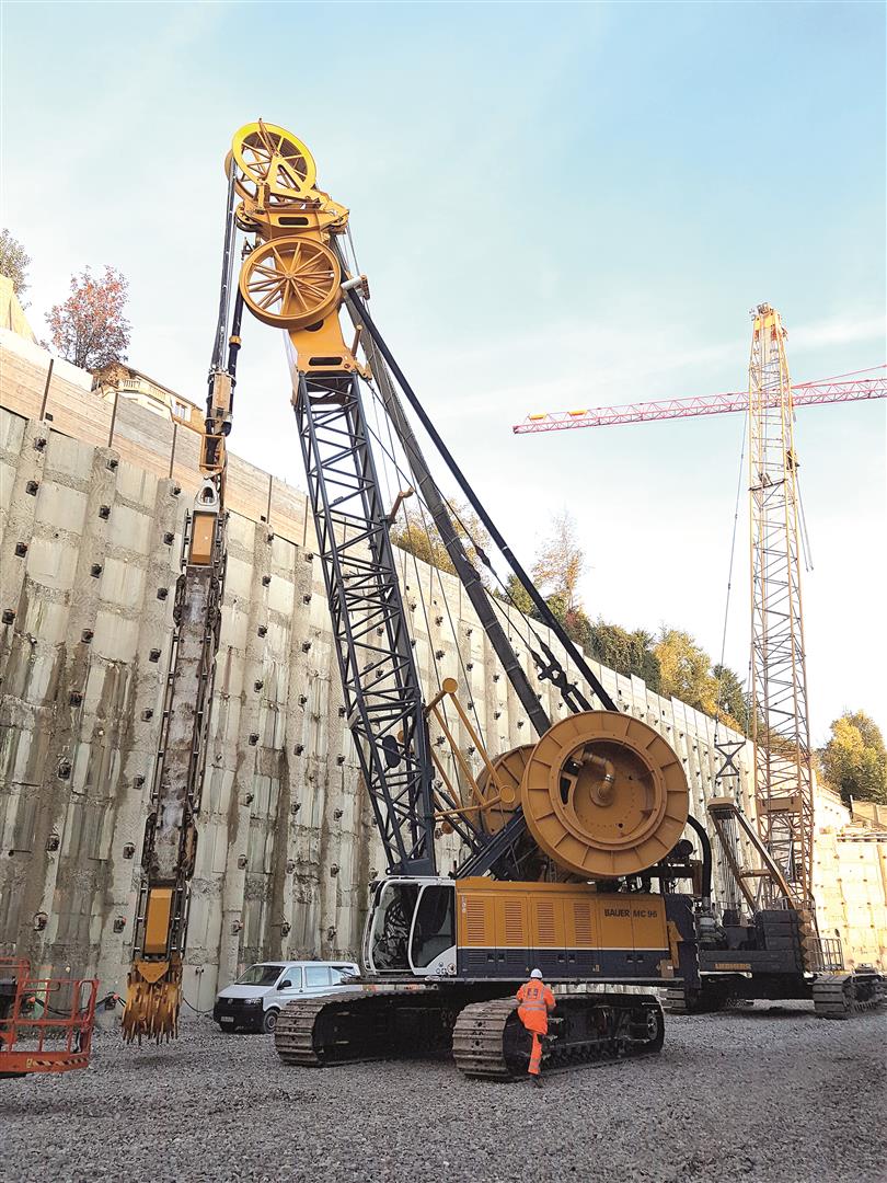 Bauer delivers unique solution for Swiss slope | Ground Engineering