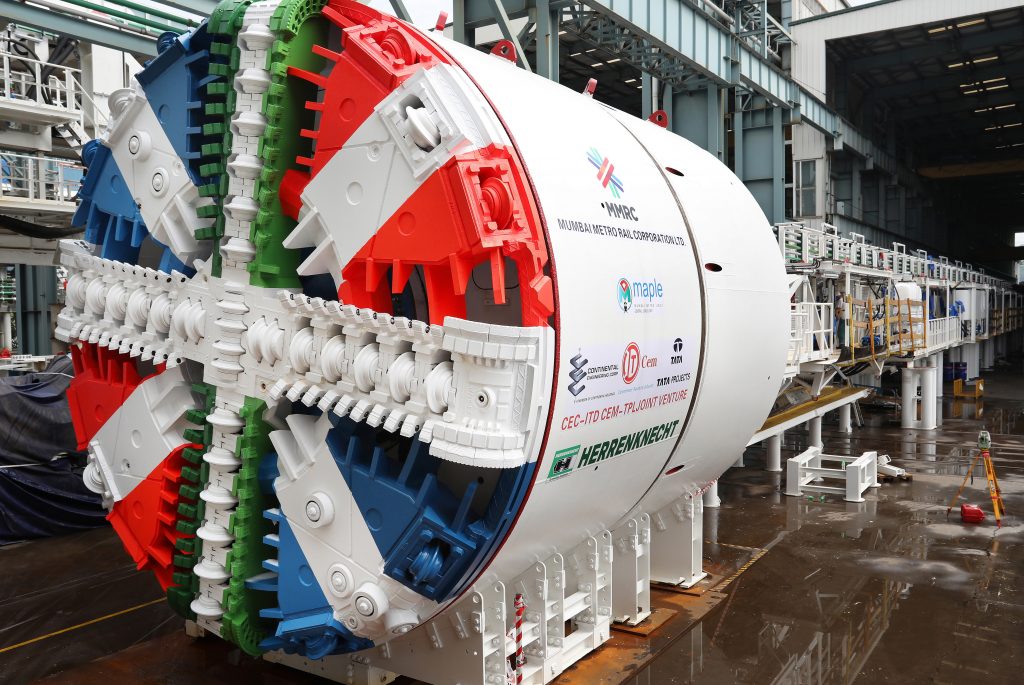 First Mumbai metro TBM delivered | Ground Engineering