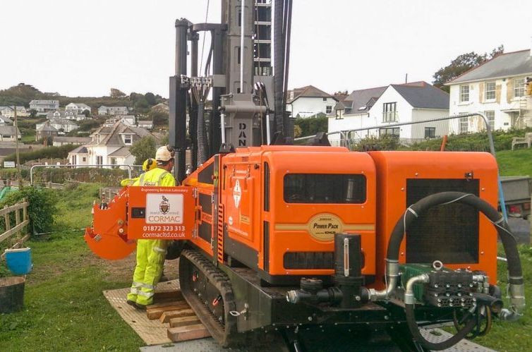 Cormac uses new Dando rig for Cornish GI | Ground Engineering