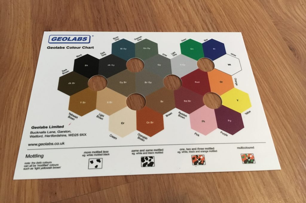 Geolabs creates colour chart to add on site consistency | Ground ...