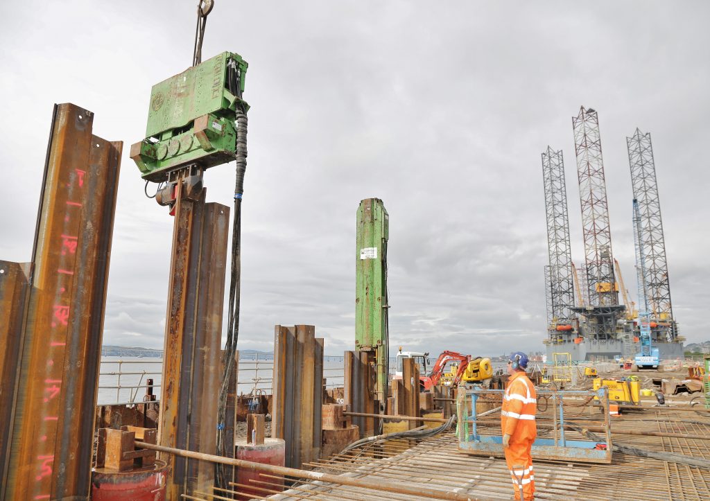 Dundee quay piling work completed | Ground Engineering