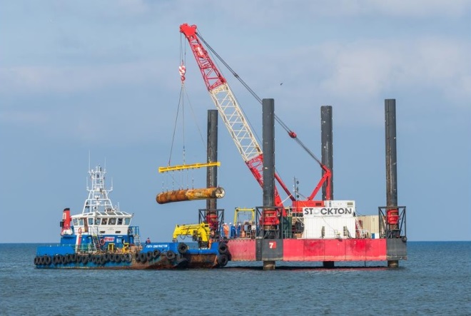 Specialist lifting solution for subsea TBM | Ground Engineering