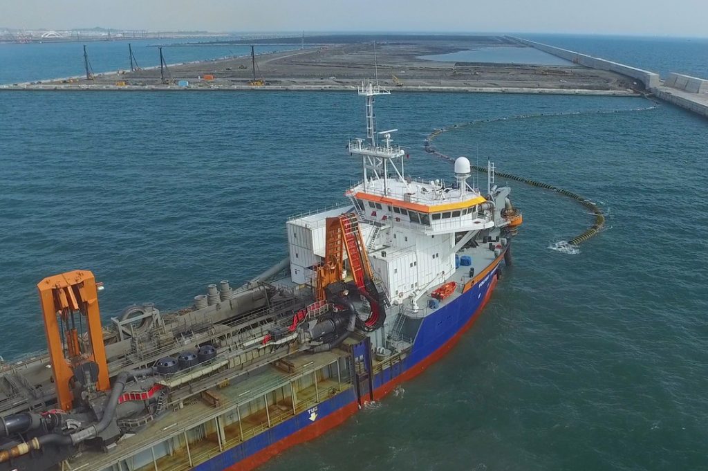 Van Oord completes land reclamation eight months early | Ground Engineering