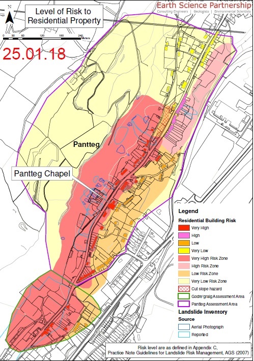 Ystalyfera landslide “very active” with further movement expected ...