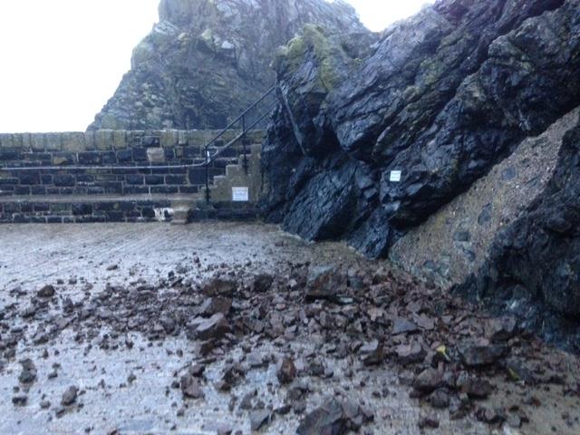 Landslide closes Mullion Harbour in Cornwall | Ground Engineering
