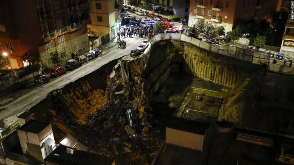 Bored pile wall failure leads to Rome street collapse | Ground Engineering