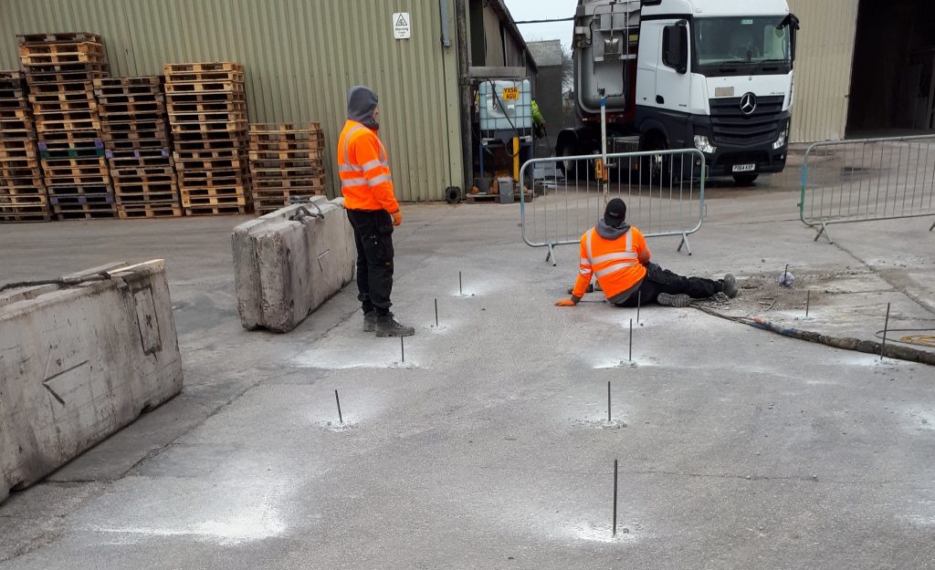 Dock slabs stabilised to support increased traffic | Ground Engineering