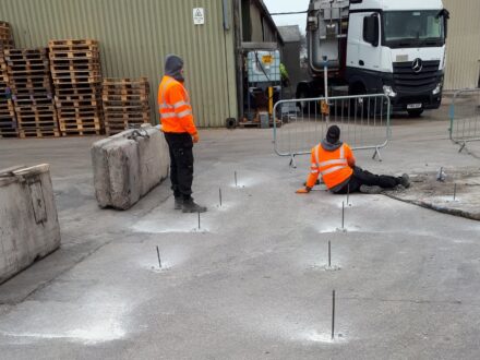 Dock slabs stabilised to support increased traffic | Ground Engineering ...