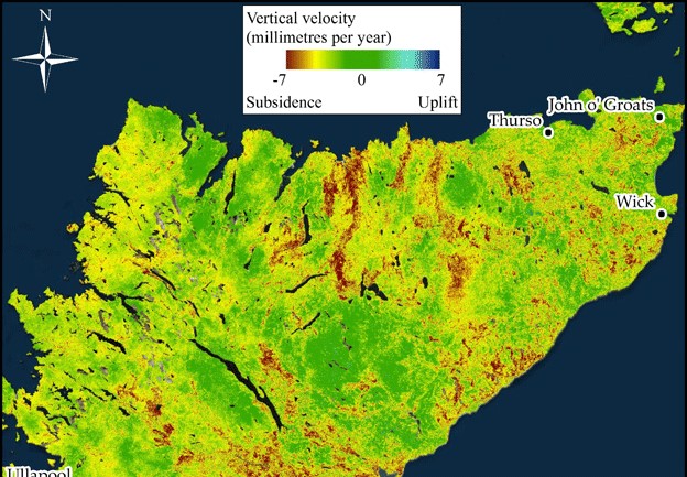 New land motion map shows human impact on the UK landscape | Ground ...