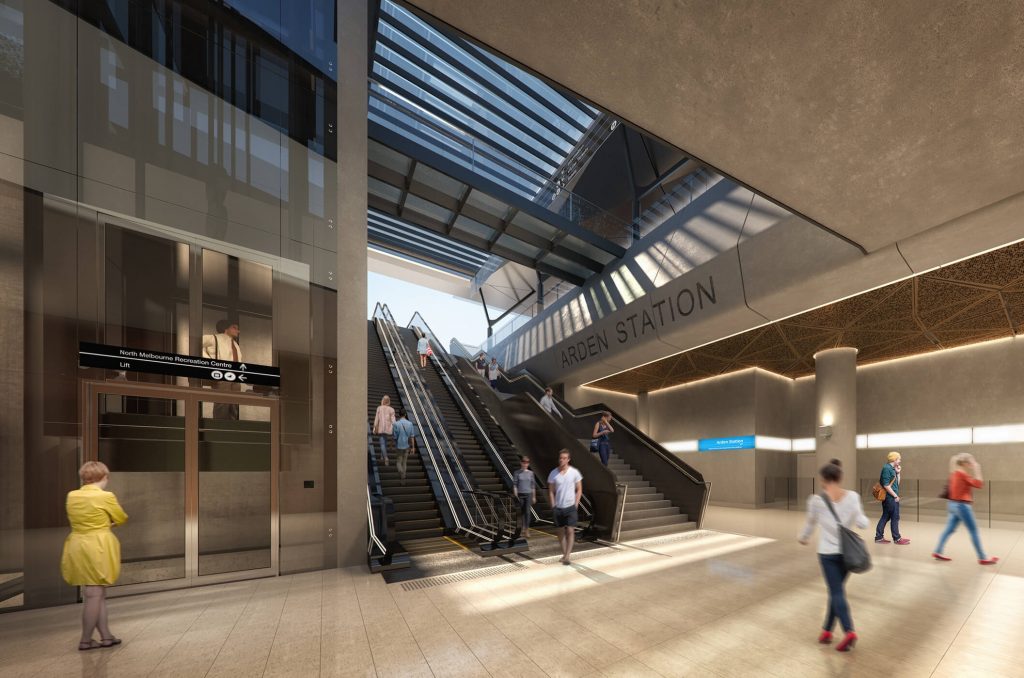 Dwall work starts on key Melbourne Metro Tunnel station | Ground ...