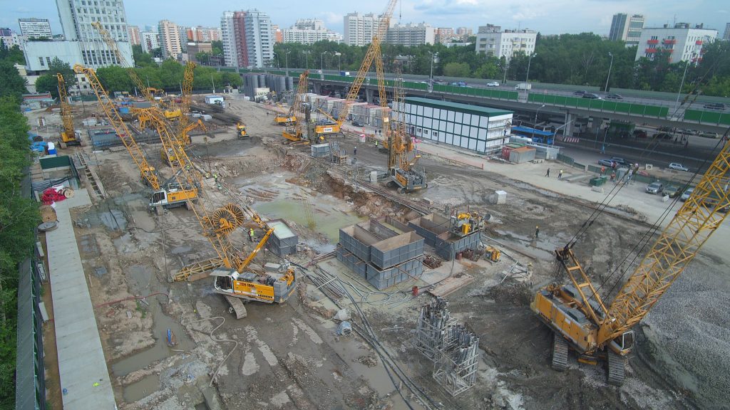 Moscow bus terminal foundations underway | Ground Engineering Moscow bus terminal foundations underway | Ground Engineering