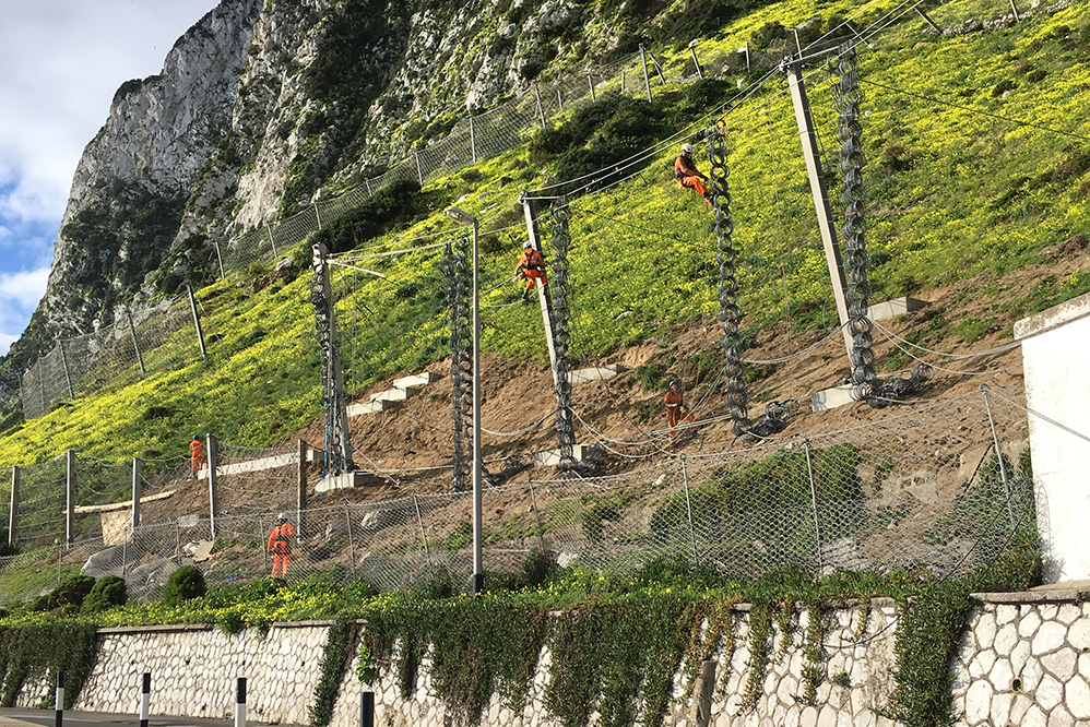 Gallery: Can completes catch fence extension in Gibraltar | Ground ...