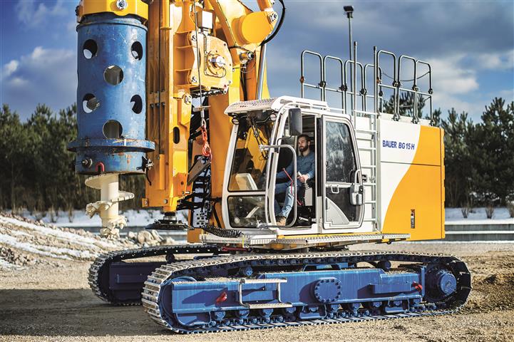 Bauer launches redesigned BG 15 H piling rig | Ground Engineering