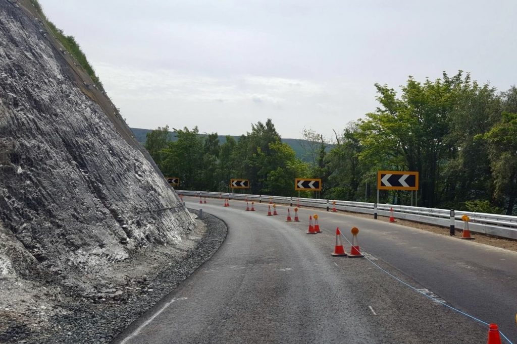 A83 Strone Point realignment nears completion | Ground Engineering
