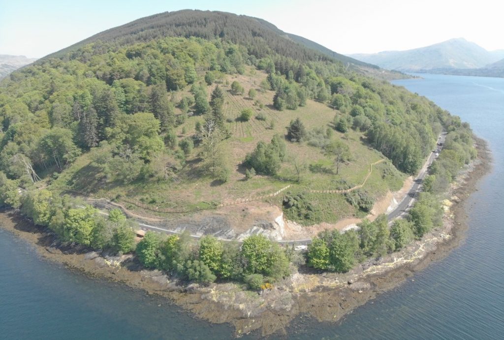 £1.6M Strone Point slope work completed | Ground Engineering