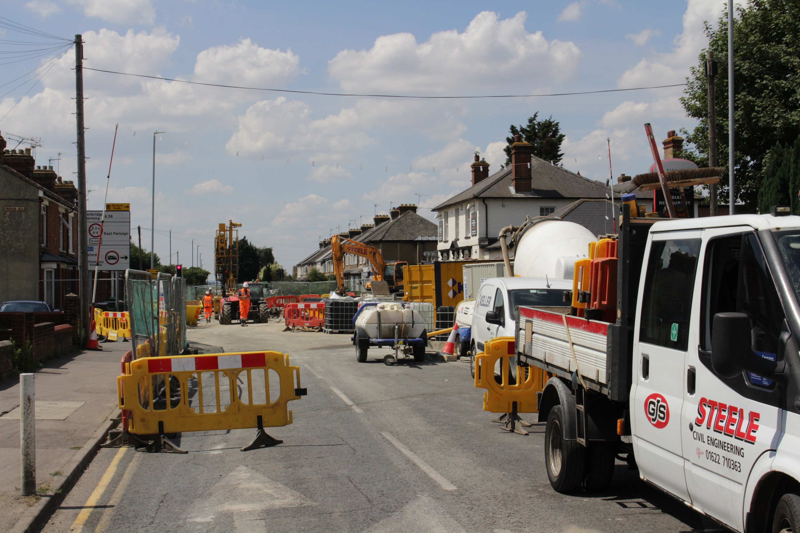Keller starts work on A26 sinkhole stabilisation | Ground Engineering