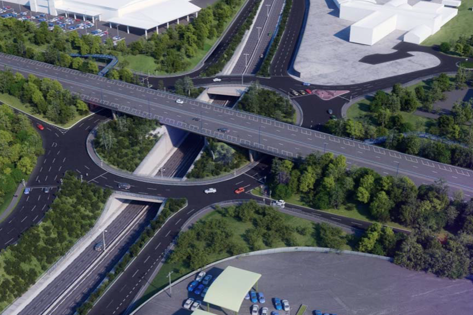 Major earthworks progress on A19 Coast Road triple decker junction ...