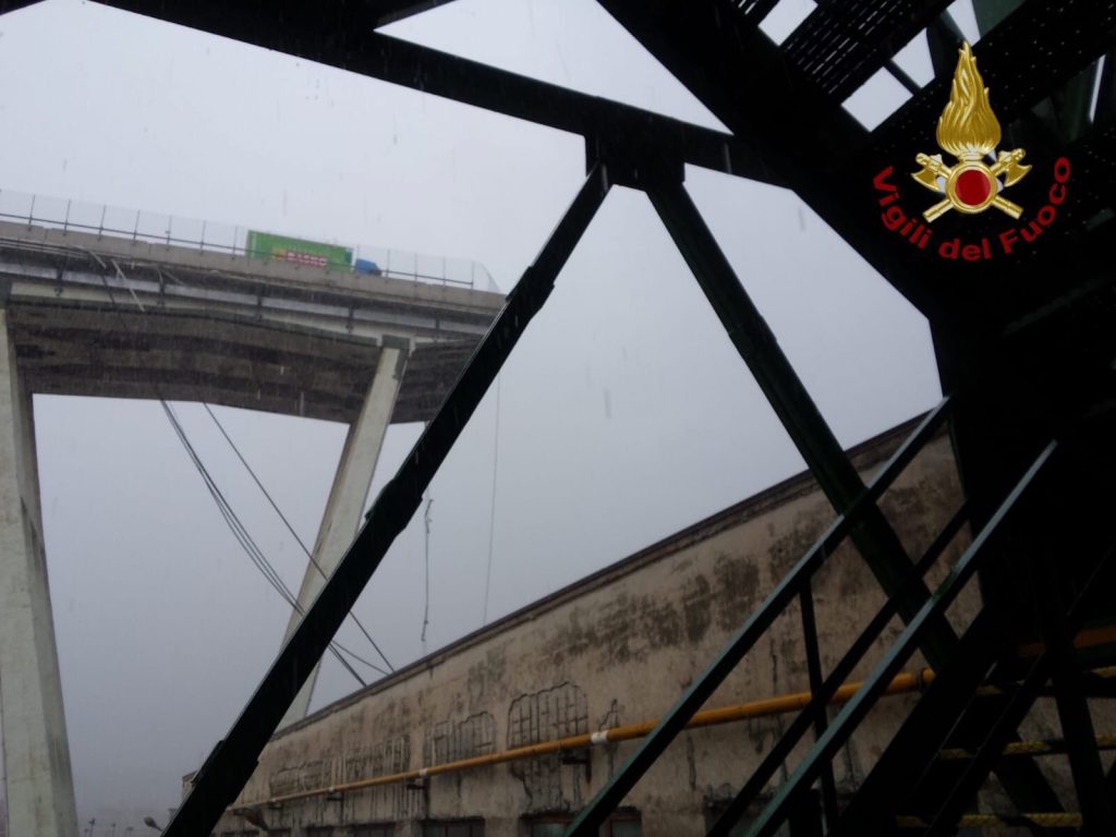 Foundations work underway at fatal Italian bridge collapse site ...
