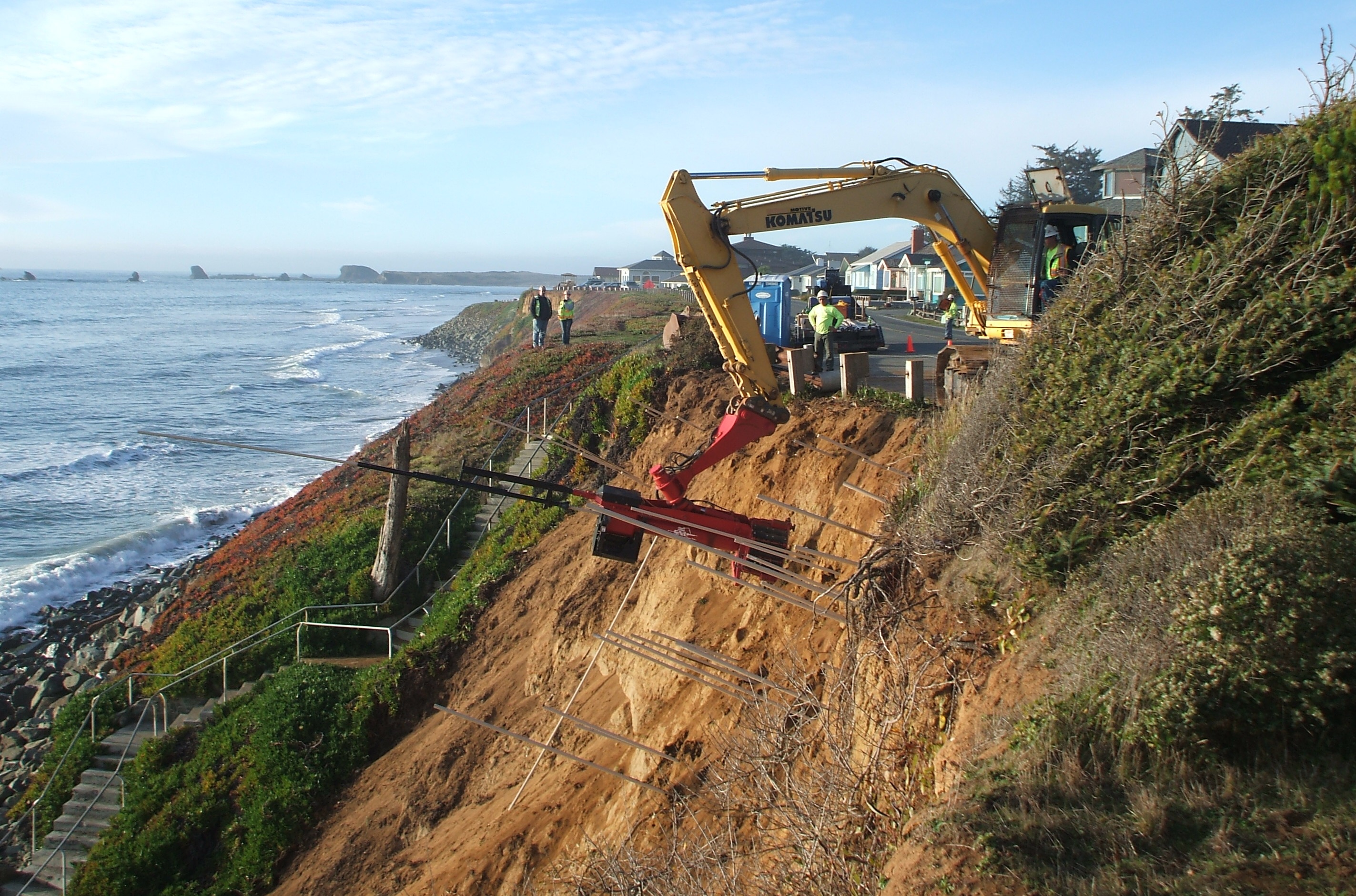 Soil nail launcher wins international award | Ground Engineering