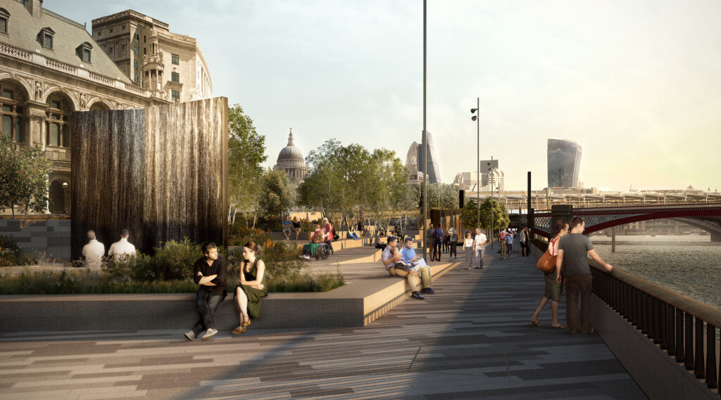 Gallery: Ground engineering creates new public space for Tideway ...