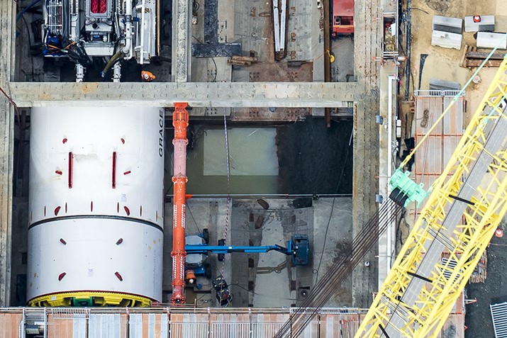 TBM relaunched at Forrestfield for Perth Airport rail link | Ground ...