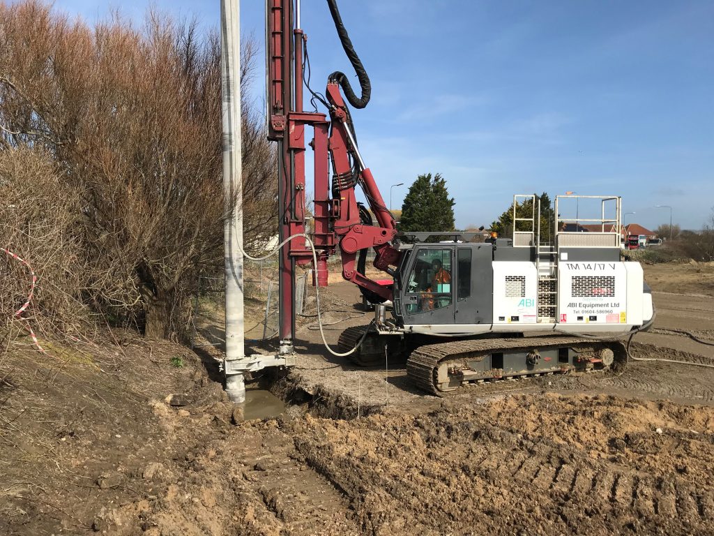 Soil mixing foundation used as an alternative to piles | Ground Engineering