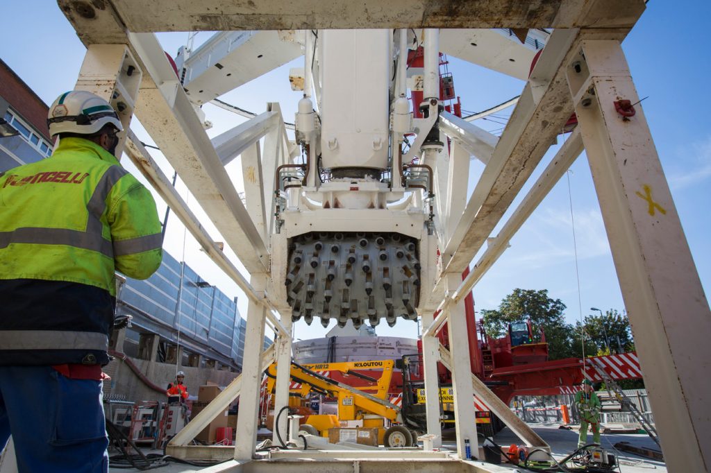 French first for Grand Paris Express shaft construction | Ground ...
