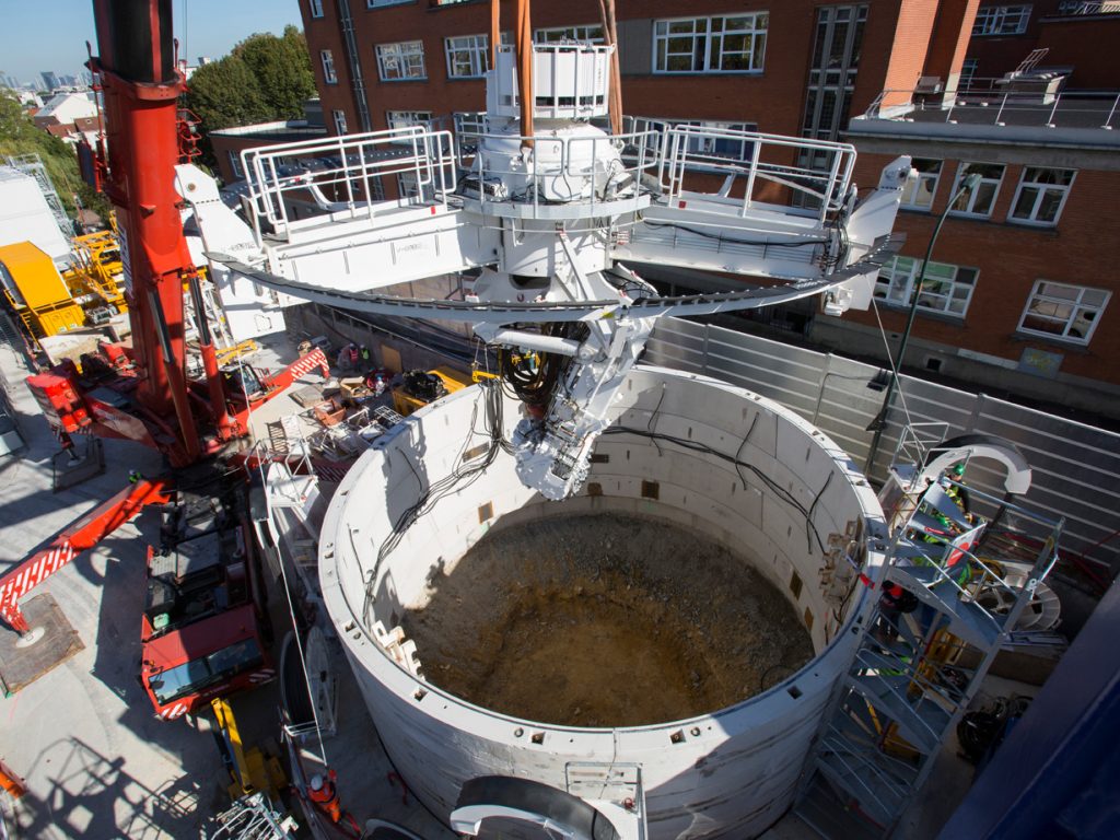 French first for Grand Paris Express shaft construction | Ground ...