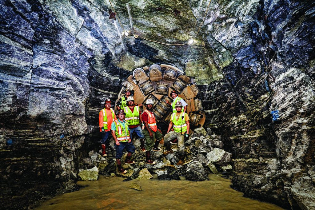 Hard rock breakthrough achieved on Atlanta water tunnel | Ground ...