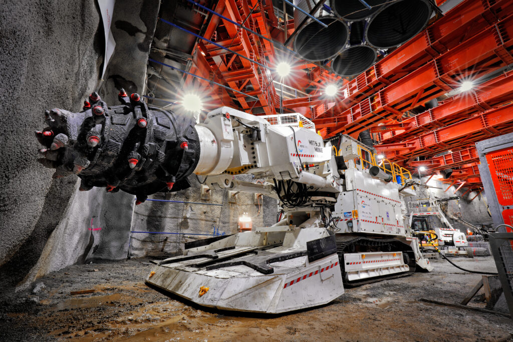 First road header launched for Melbourne Metro Tunnel | Ground Engineering