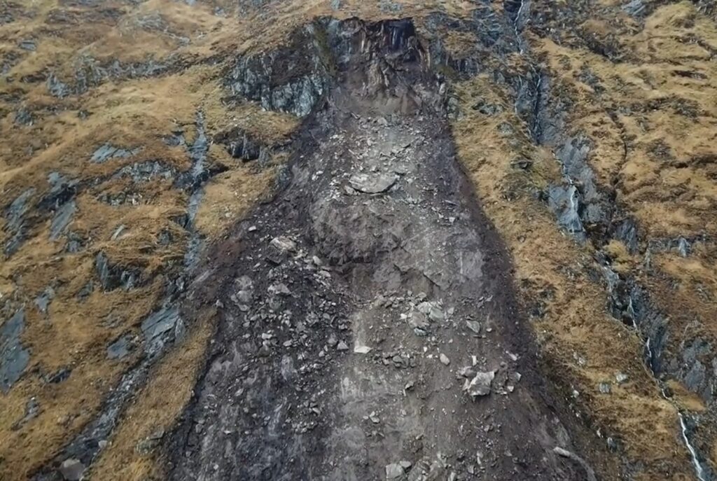 Toppling failure identified as possible Kinloch Hourn landslide cause ...