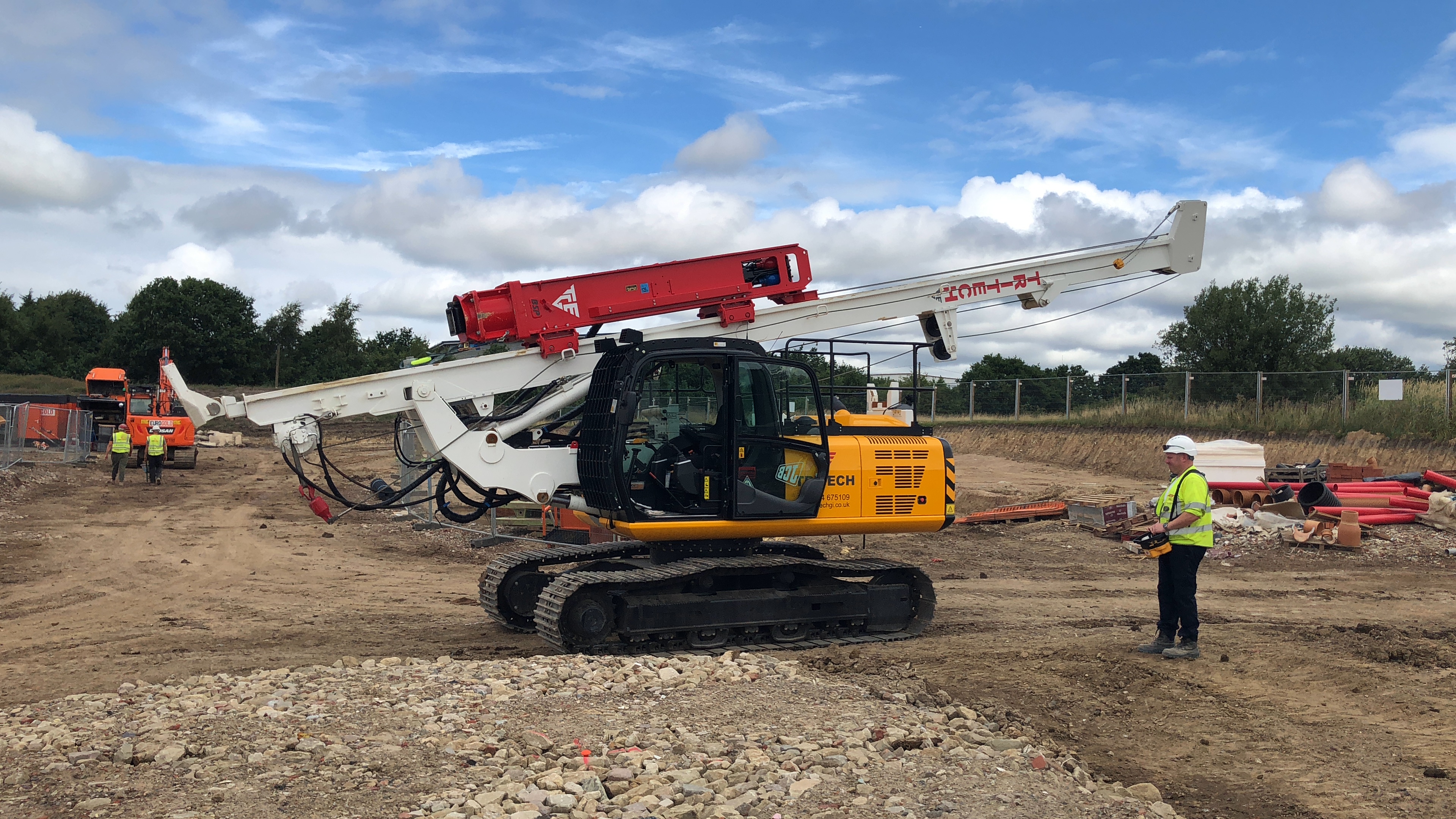 Tritech takes delivery of BSP's first radio controlled piling rig ...