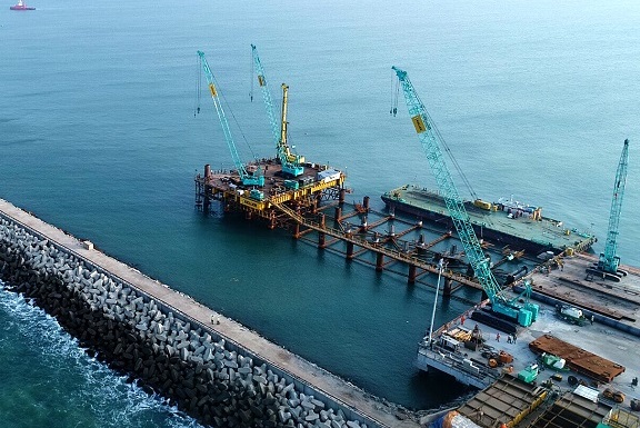 Marine jetty first for Keller in India | Ground Engineering