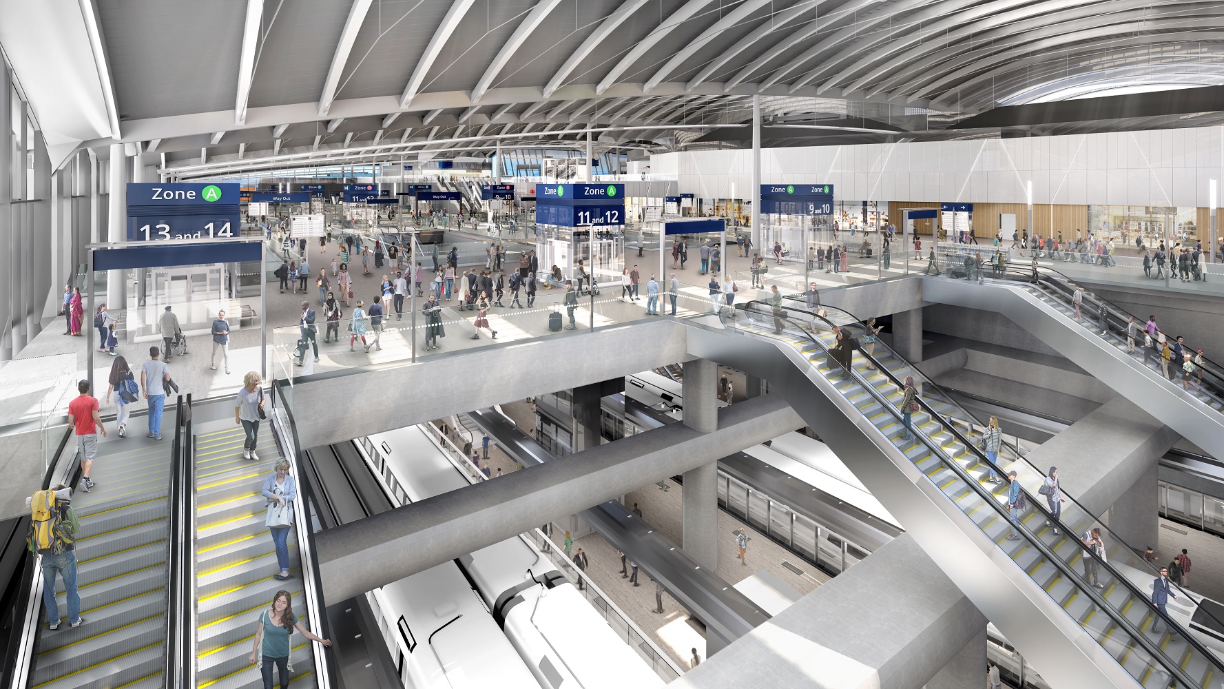 HS2 reveals Old Oak Common station box details | Ground Engineering