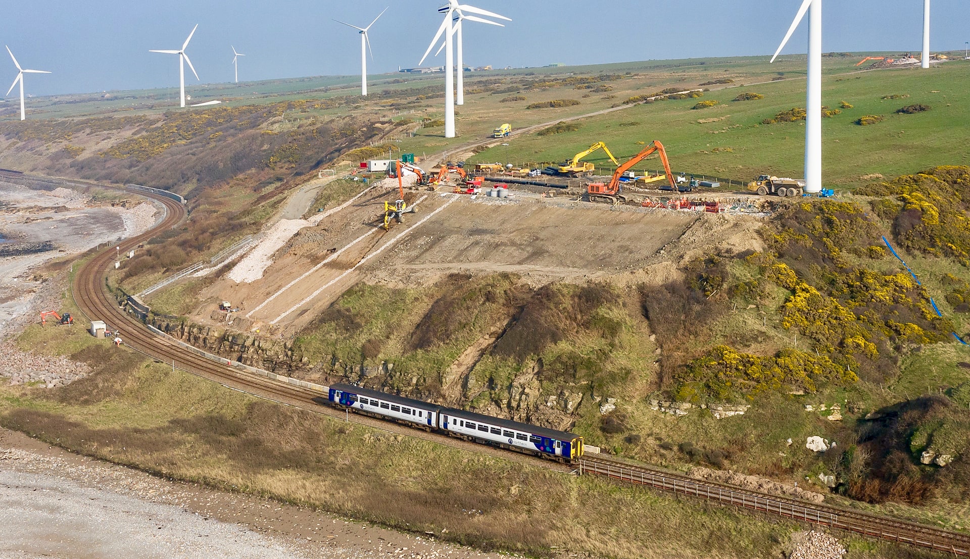 Gallery: Landslip protection for Cumbrian railway | Ground Engineering