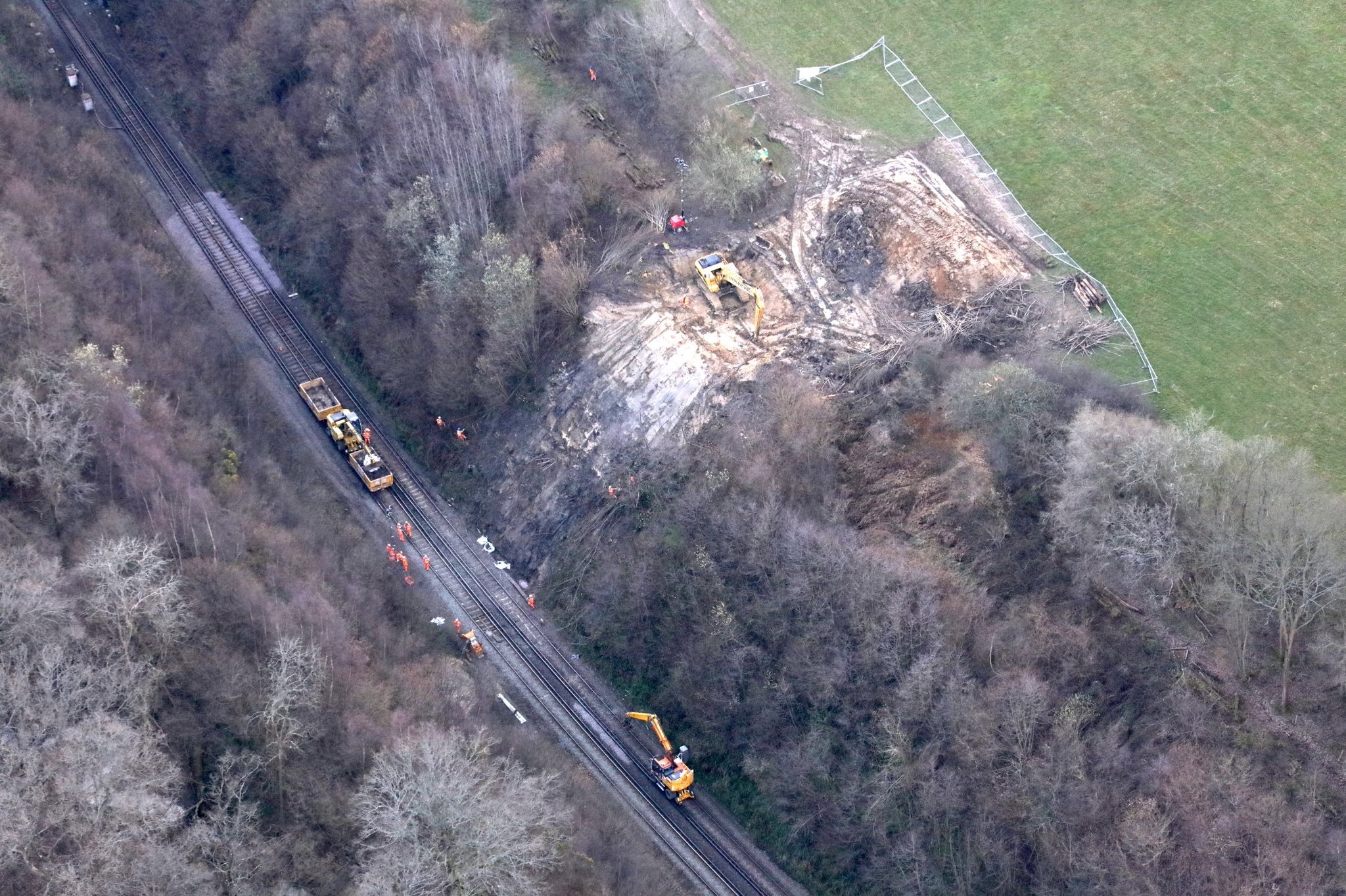 Landslip hit Kent rail line expected to reopen today | Ground Engineering