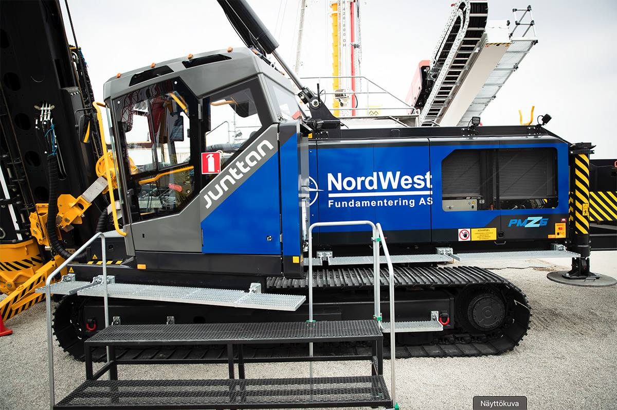 Junttan adds new angles with PMZ6 rig launch | Ground Engineering