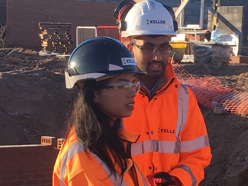 Keller recruits first civil engineer degree apprentices | Ground ...