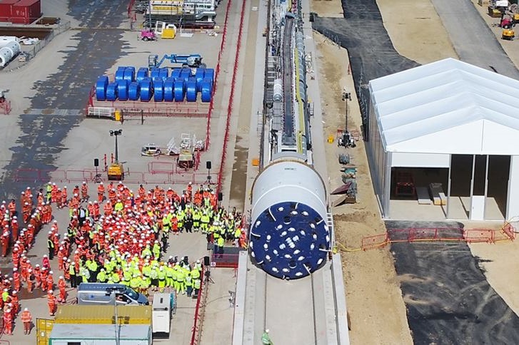 First tunnel machine launched on polyhalite mine scheme | Ground ...
