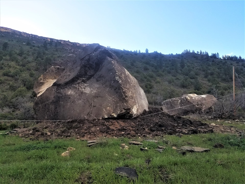 Gallery: 5,000t boulders fall on Colorado road | Ground Engineering