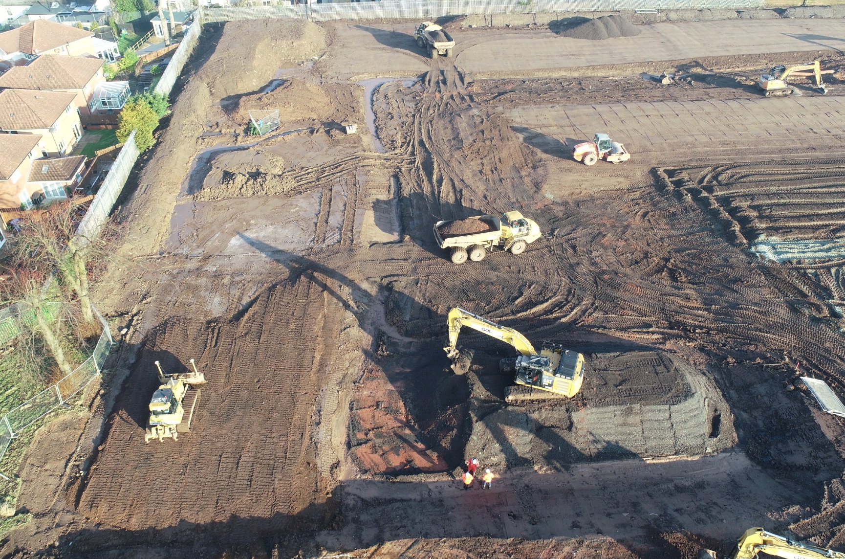GDL earthworks lays foundations for Clydebank development | Ground ...
