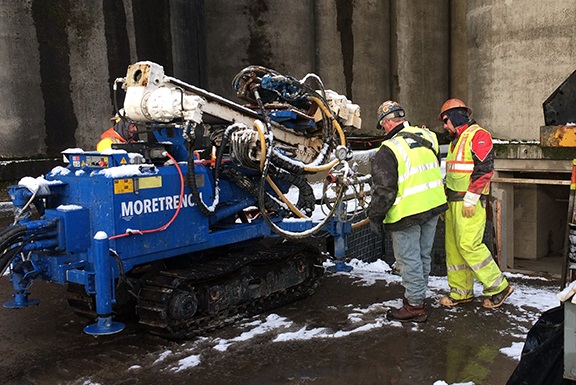 Sinking silo solution successfully delivered in Vancouver | Ground ...