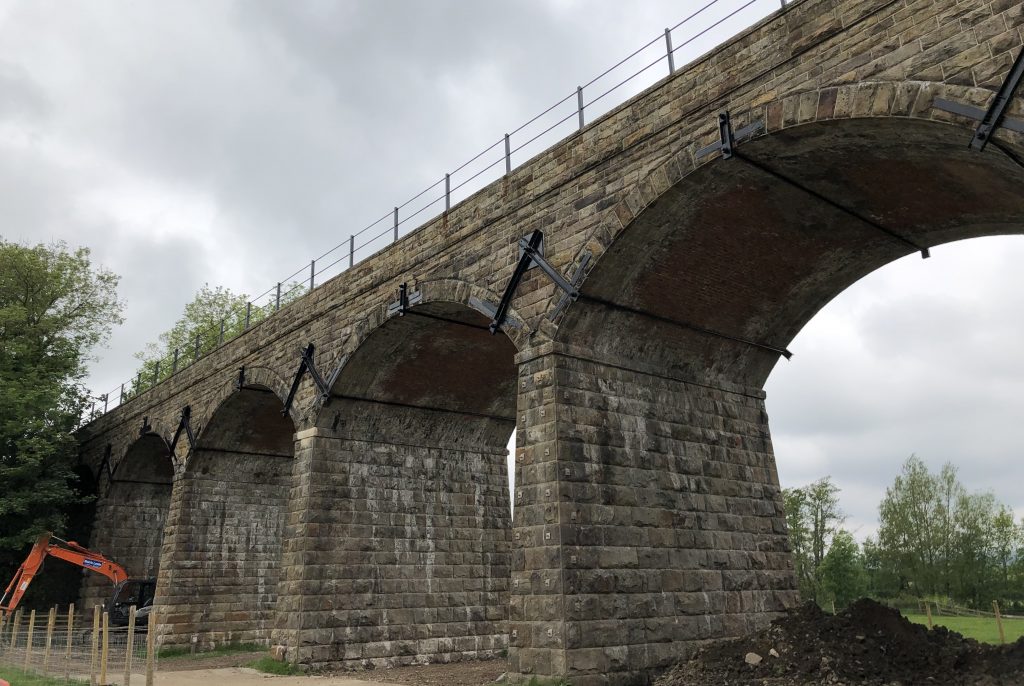 Network Rail completes foundation repairs on iconic viaduct | Ground ...