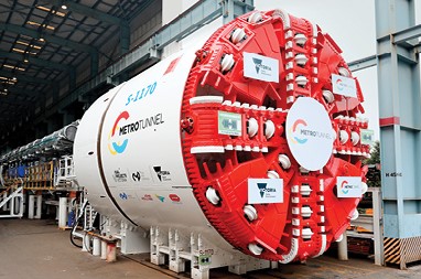 First Melbourne Metro TBM coming together | Ground Engineering