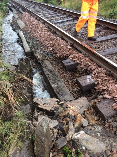 Washed out Scottish rail route to be closed for a week | Ground Engineering
