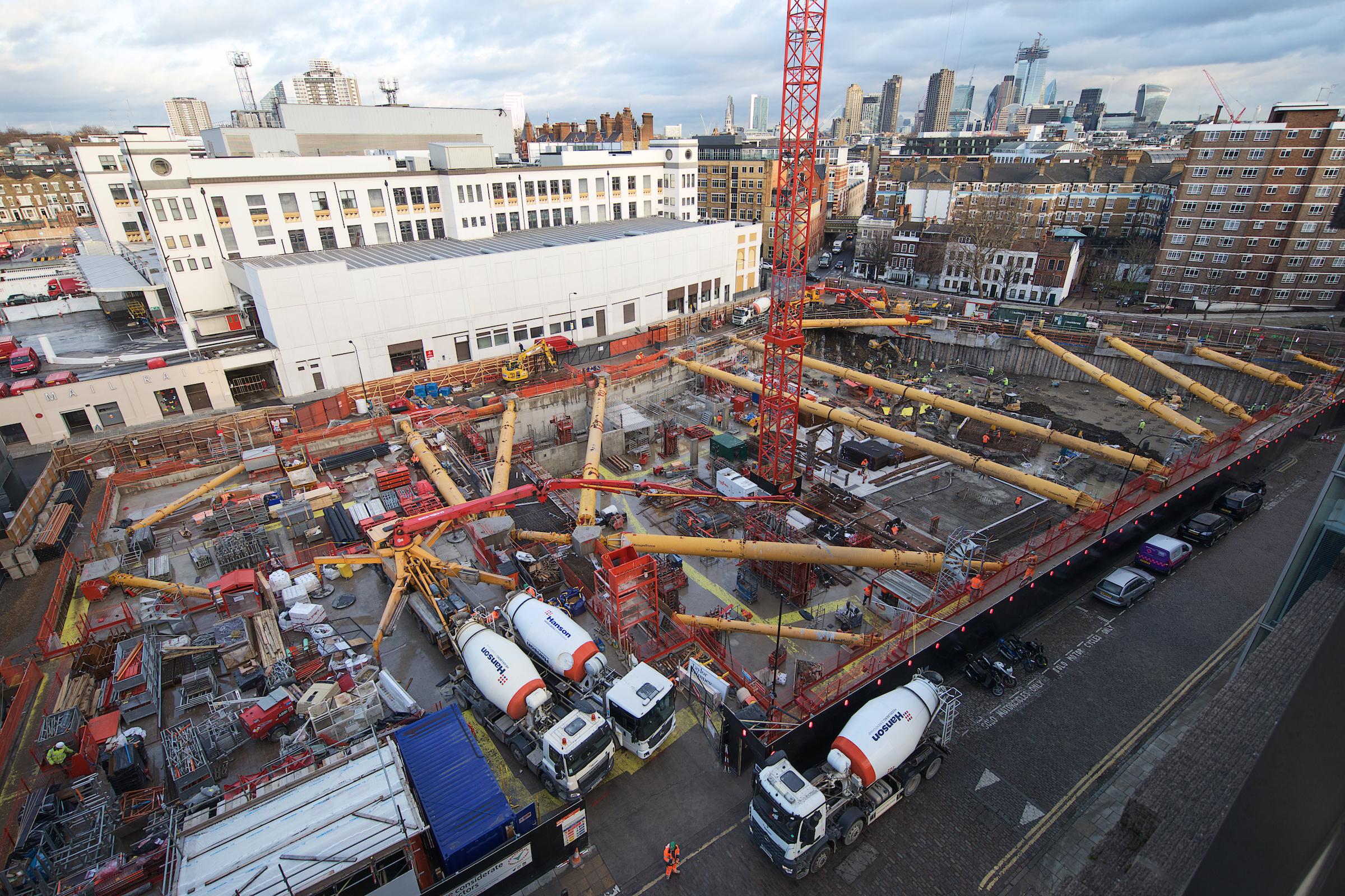 Groundforce supports Keltbray Piling London basement project | Ground ...