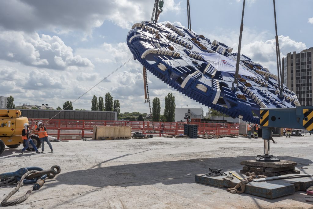 Gallery: Latest Grand Paris Express TBM readied for action | Ground ...