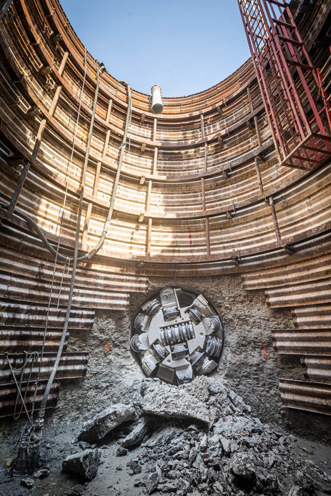 Gallery: Breakthrough for record-setting small diameter TBM in Texas ...