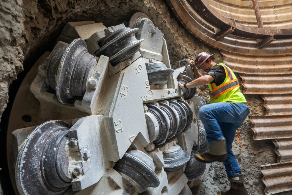 Gallery: Breakthrough for record-setting small diameter TBM in Texas ...