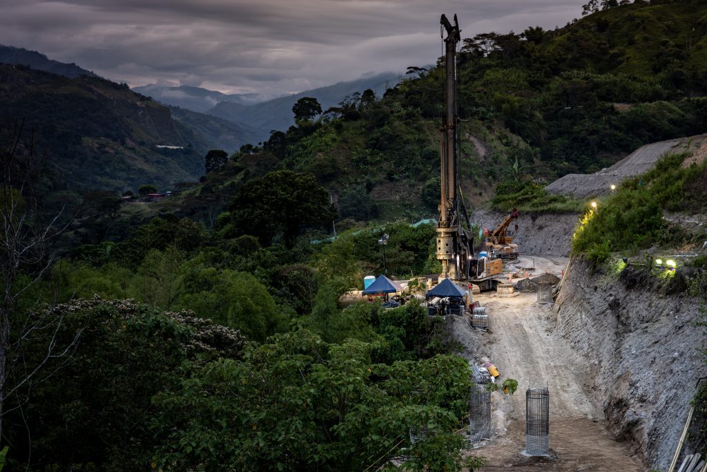 Piling progressing well on Colombian road project | Ground Engineering